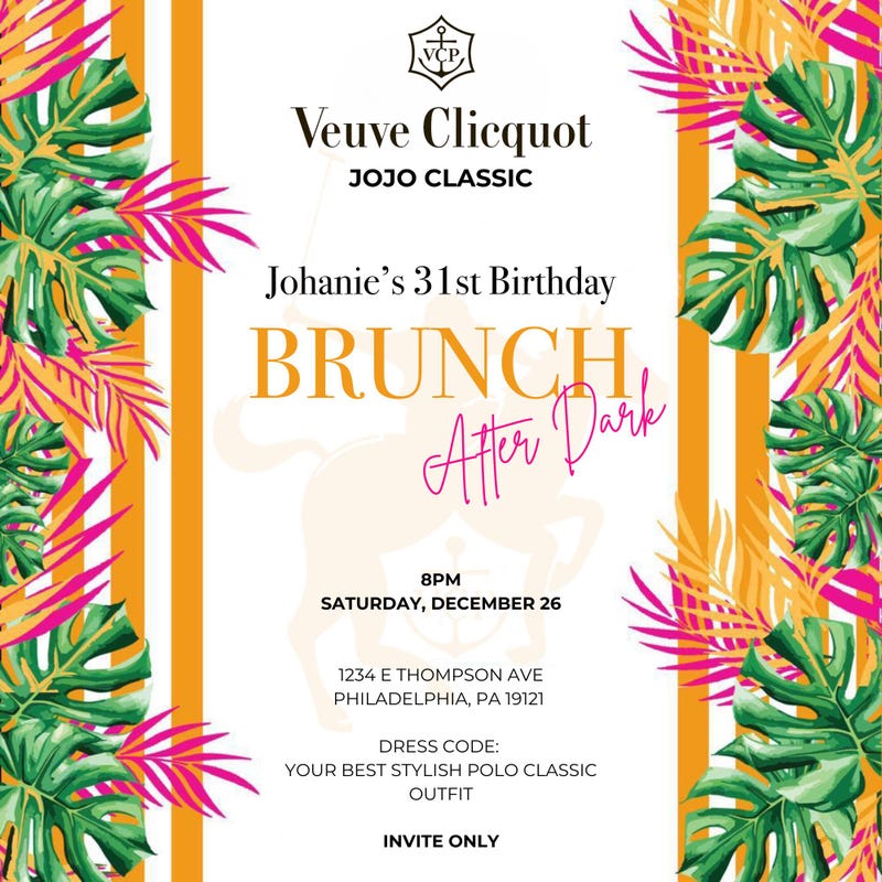 Polo Invitation - Etsy