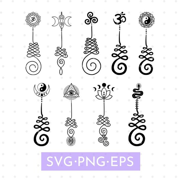 Unalome Svg - Etsy
