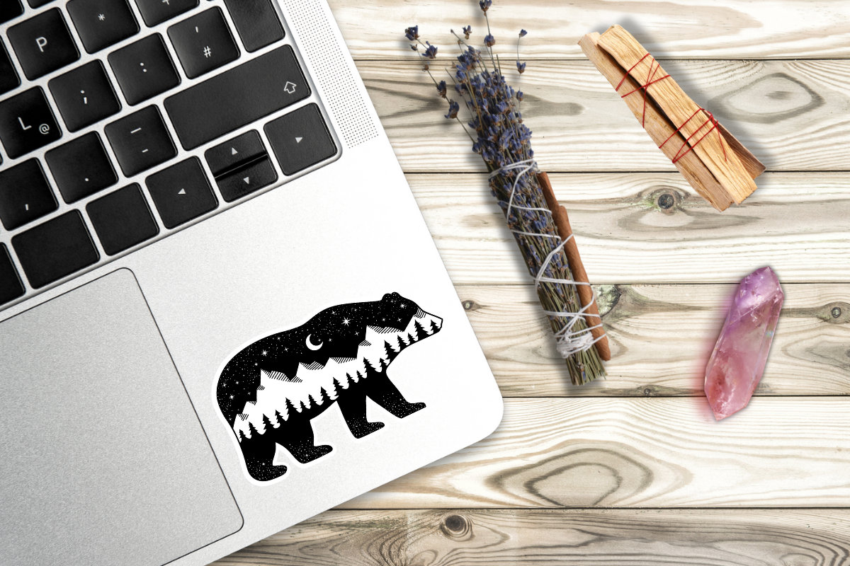 Bear Mountain Svg Nature Design Svg Nature Svg Mountain Cut File Bear ...