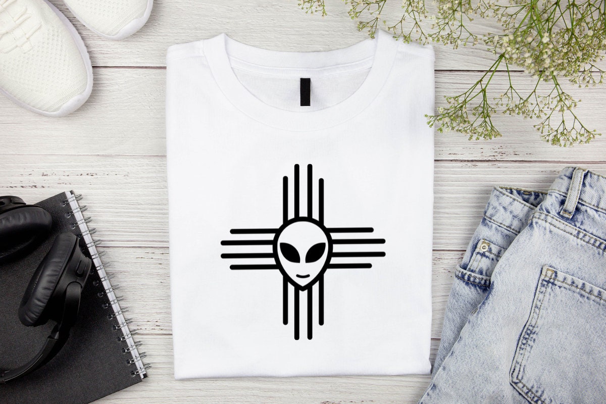 Alien New Mexico Zia Symbol: SVG, PNG, EPS (digital Download) - Etsy