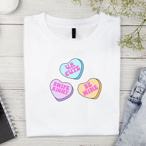 Candy Heart Clipart Bundle Valentines Day Svg Valentines Vector Candy ...