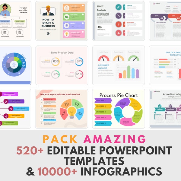 Powerpoint Template - Etsy