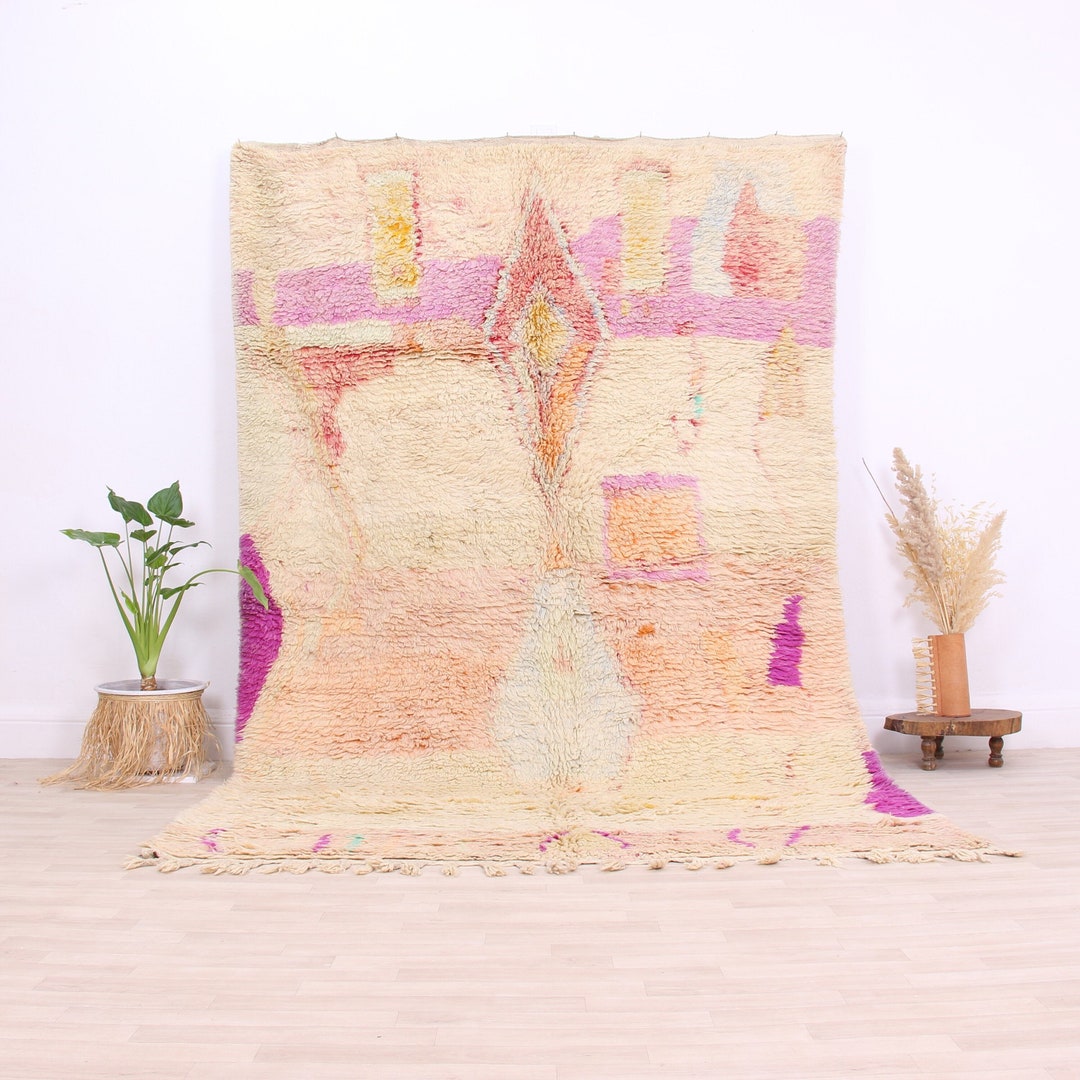 Moroccan Rug, Berber Rug, 6x9 FT, Colorful Area Rug. - Etsy