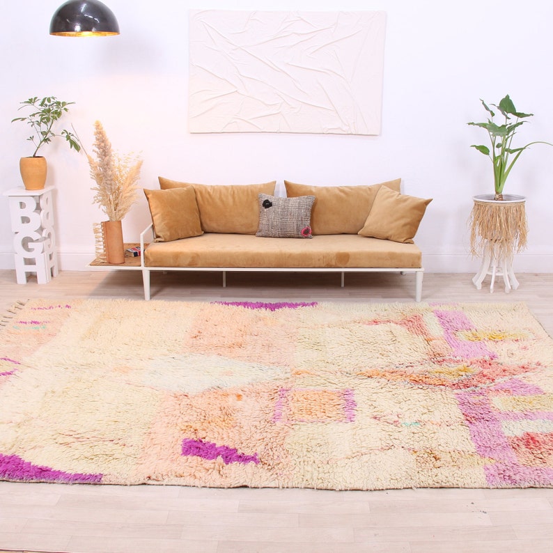 Moroccan Rug, Berber Rug, 6x9 FT, Colorful Area Rug. - Etsy