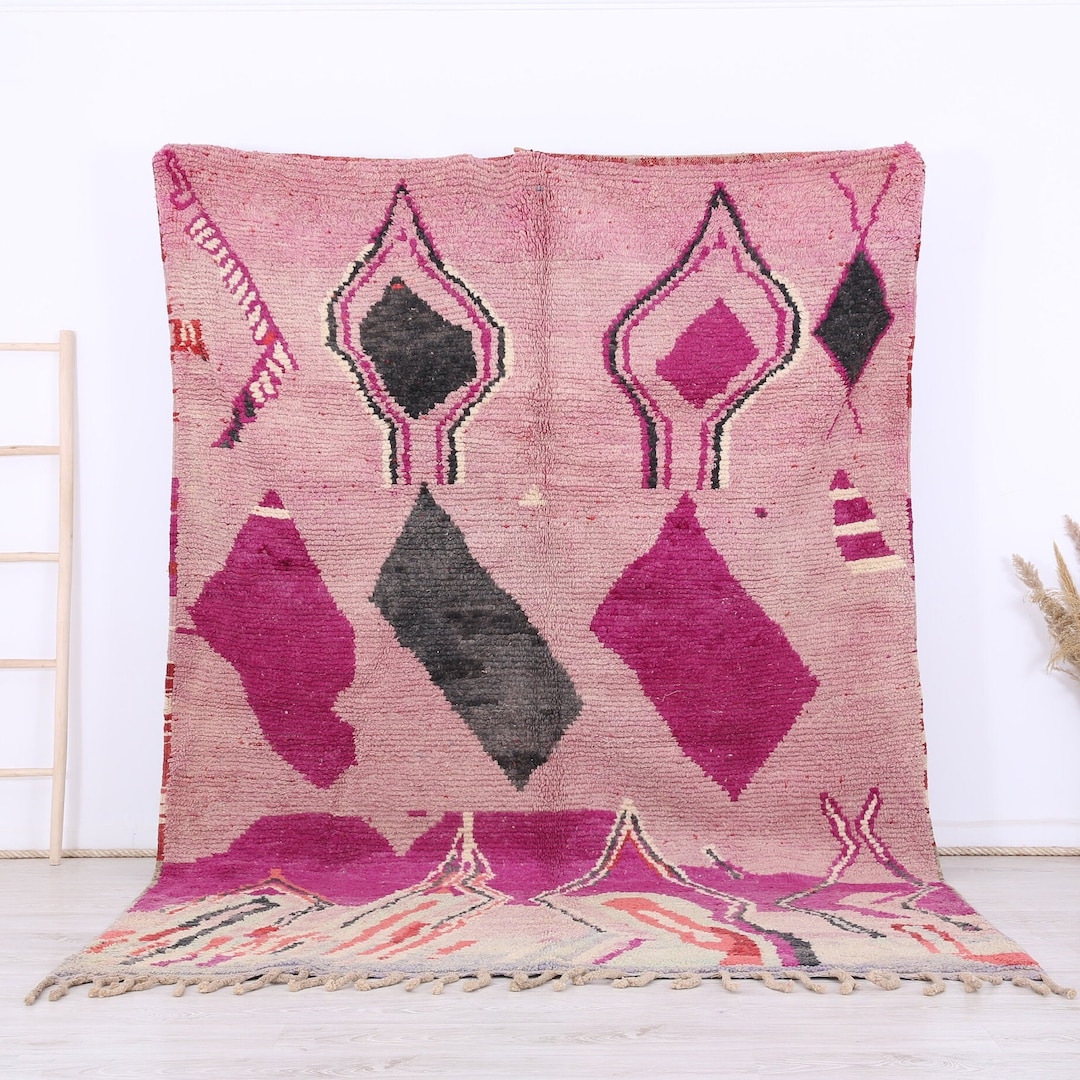 Moroccan Rug, Berber Rug, 6x9 FT, Colorful Area Rug. - Etsy