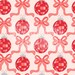 Disco Christmas Pattern | Bow Pattern | Seamless Pattern | Repeat ...