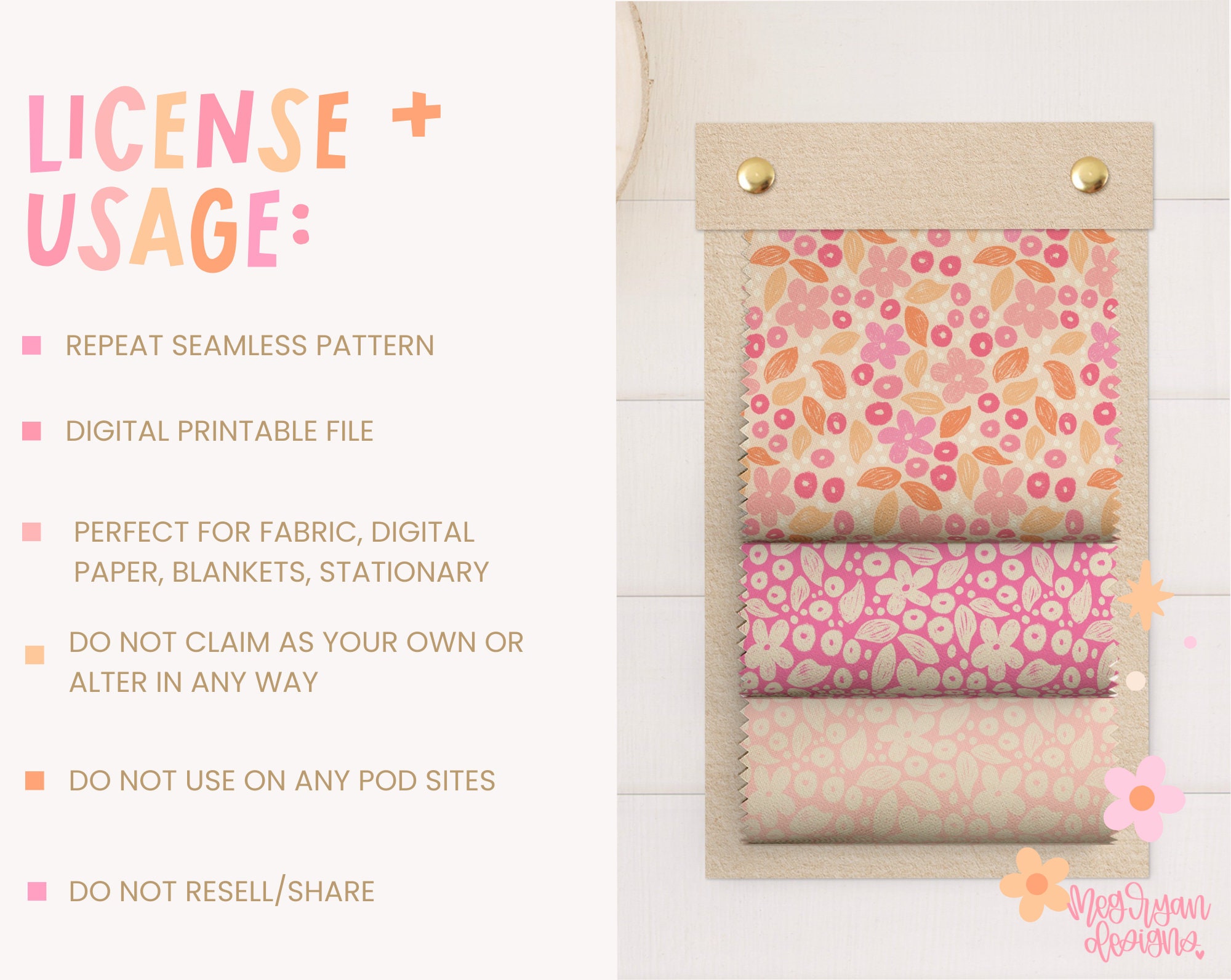 Pink Pencil Heart Pattern Flower Pattern Seamless Pattern Repeat ...