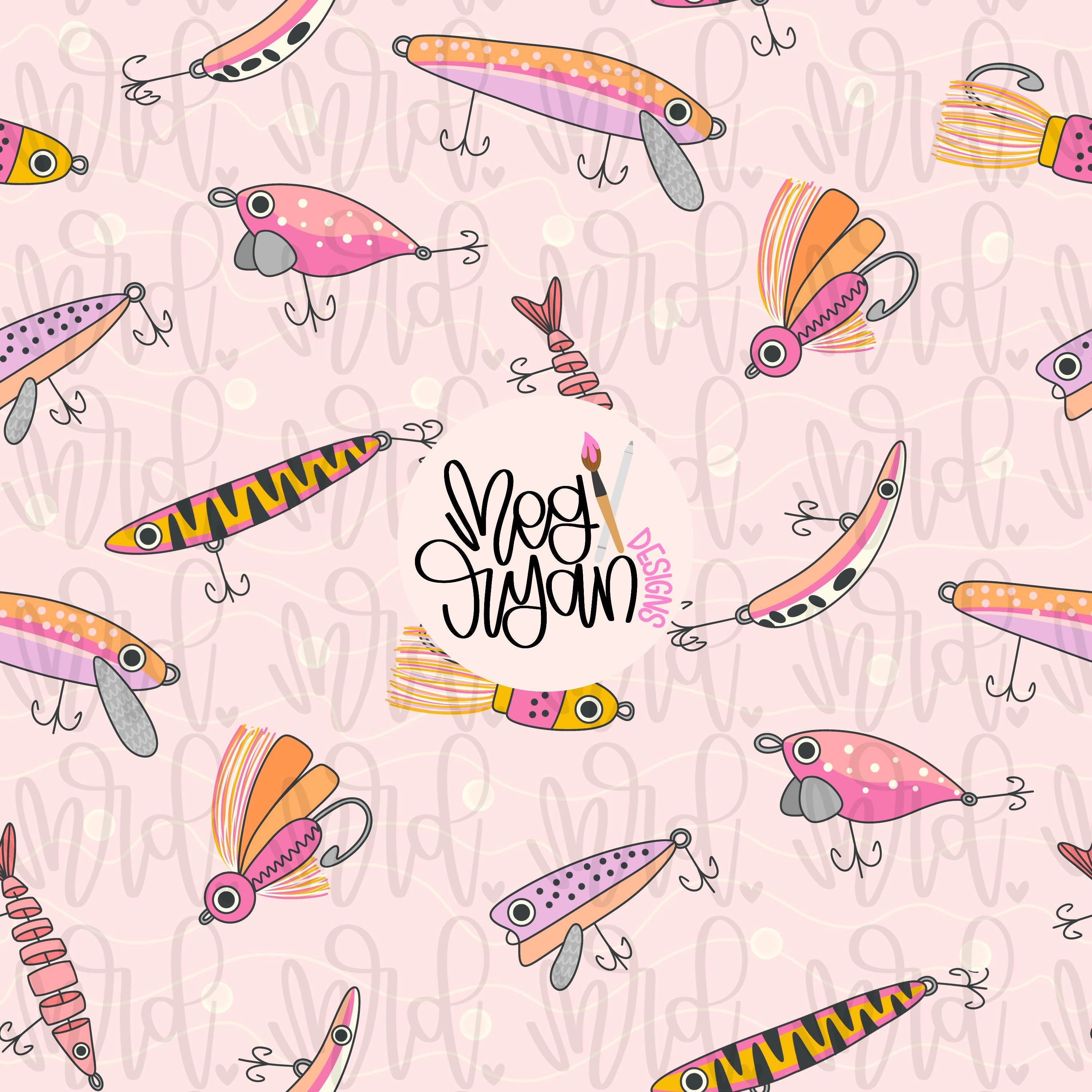 Fishing Lure Pattern | Fish Pattern | Seamless Pattern | Repeat Pattern ...