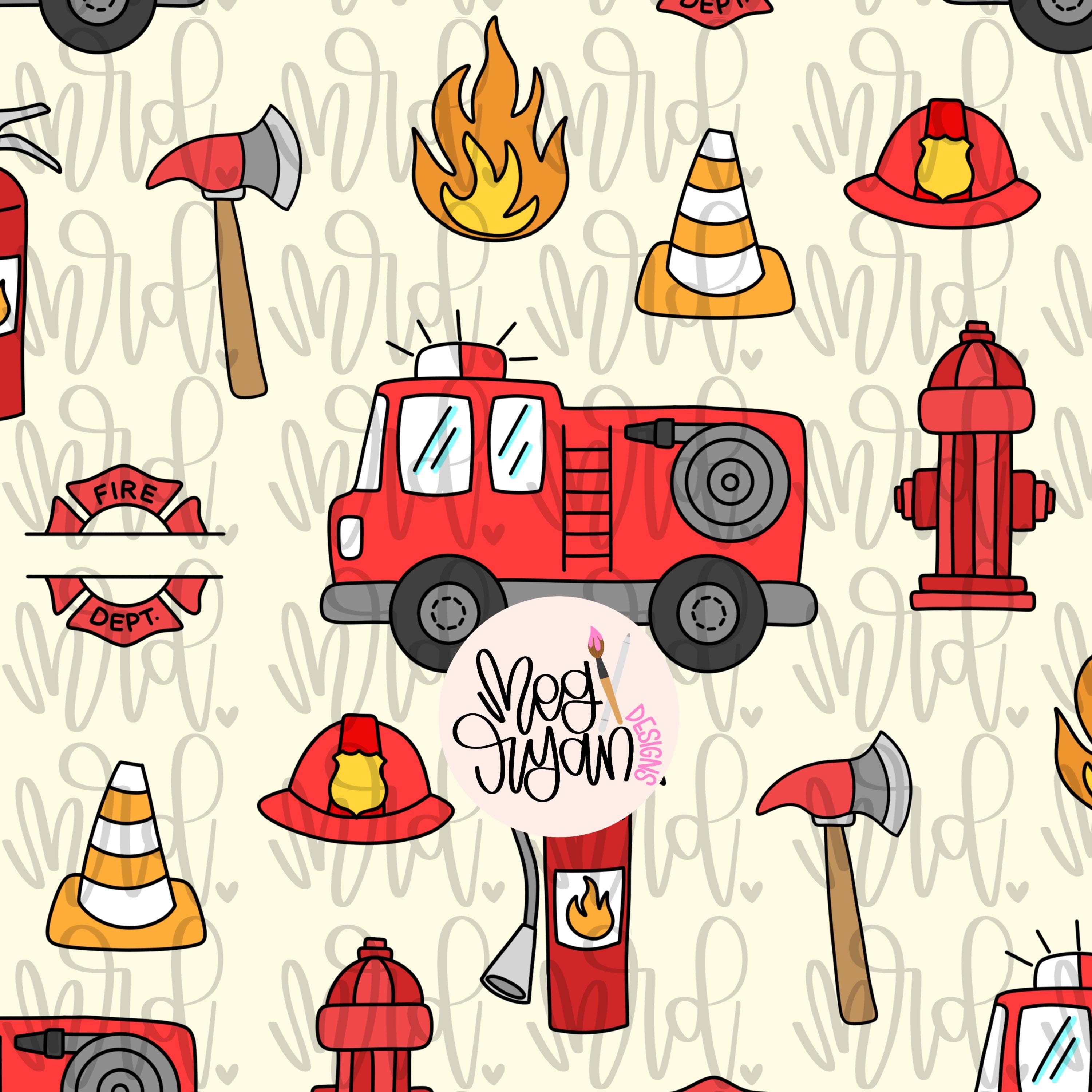 Firefighter Pattern | Firefighter Wife | First Responder Pattern | Fire ...