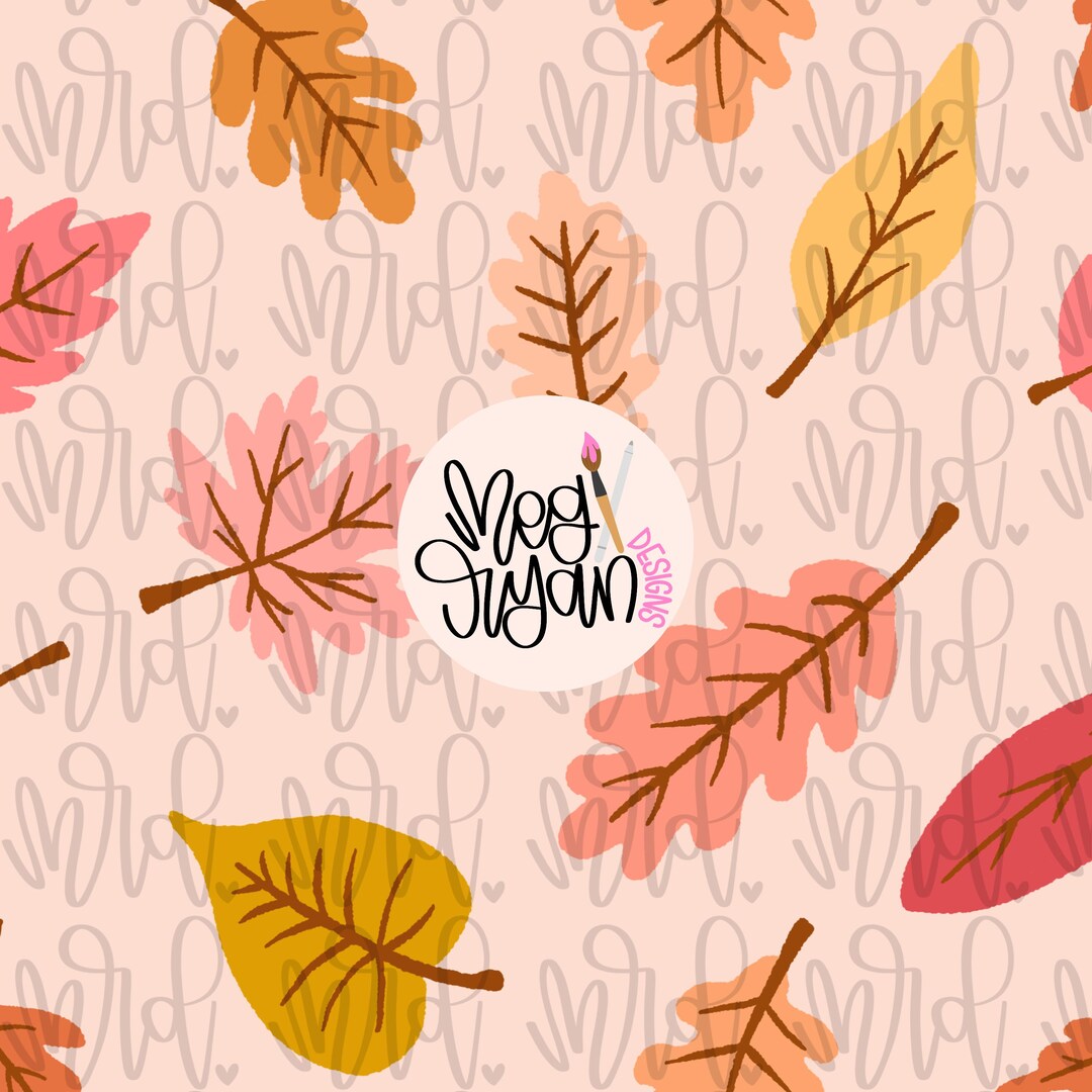 Fall Leaves Pattern | Fall Fabric | Seamless Pattern | Repeat Pattern ...