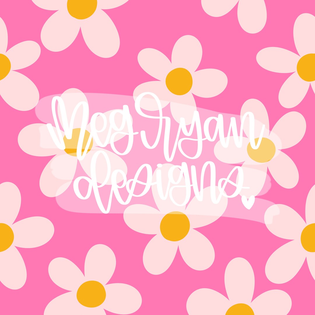 Pink Daisy Pattern Floral Pattern Seamless Pattern Repeat Pattern ...