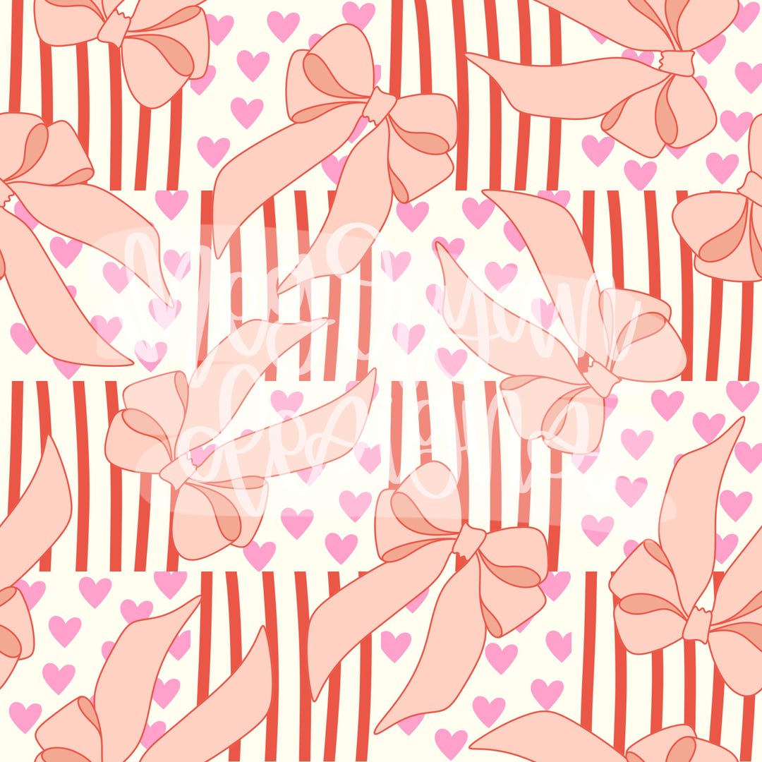 Hearts Pattern | Retro Pattern | Seamless Pattern | Repeat Pattern ...