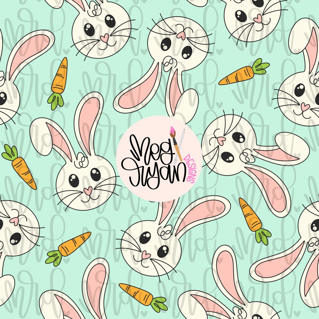 Easter Pattern | Bunny Pattern | Seamless Pattern | Repeat Pattern ...