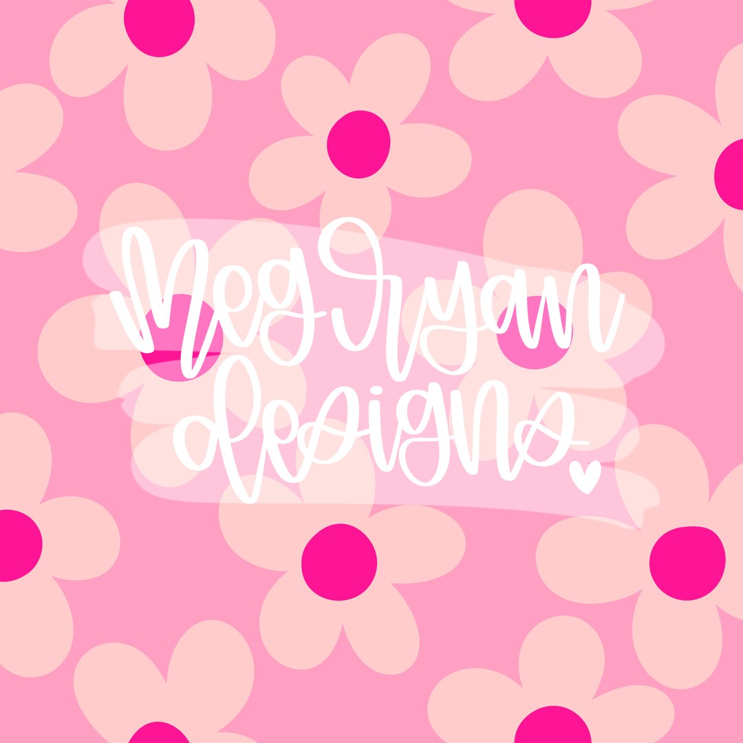 Hot Pink Daisy Pattern | Floral Pattern | Seamless Pattern | Repeat ...