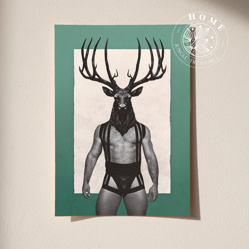 Gay Male Bondage Art Etsy