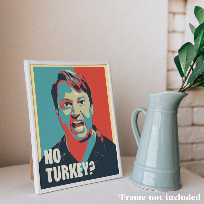 Peep Show Poster no Turkey, Iconic Mark Corrigan Quote, Christmas ...