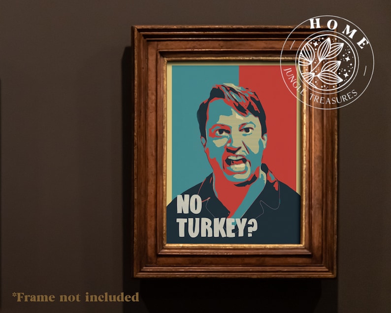 Peep Show Poster no Turkey, Iconic Mark Corrigan Quote, Christmas ...
