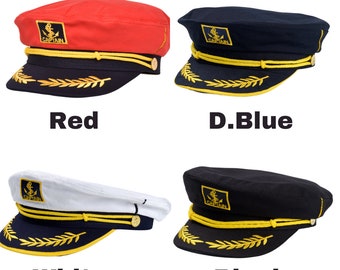 Nautical Captain's Hat Gift for New Boat Owner Captain - Etsy