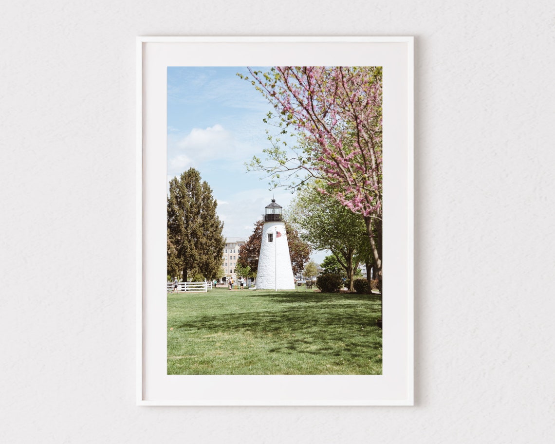 CONCORD POINT A Maryland Lighthouse Fine Art Print - Etsy