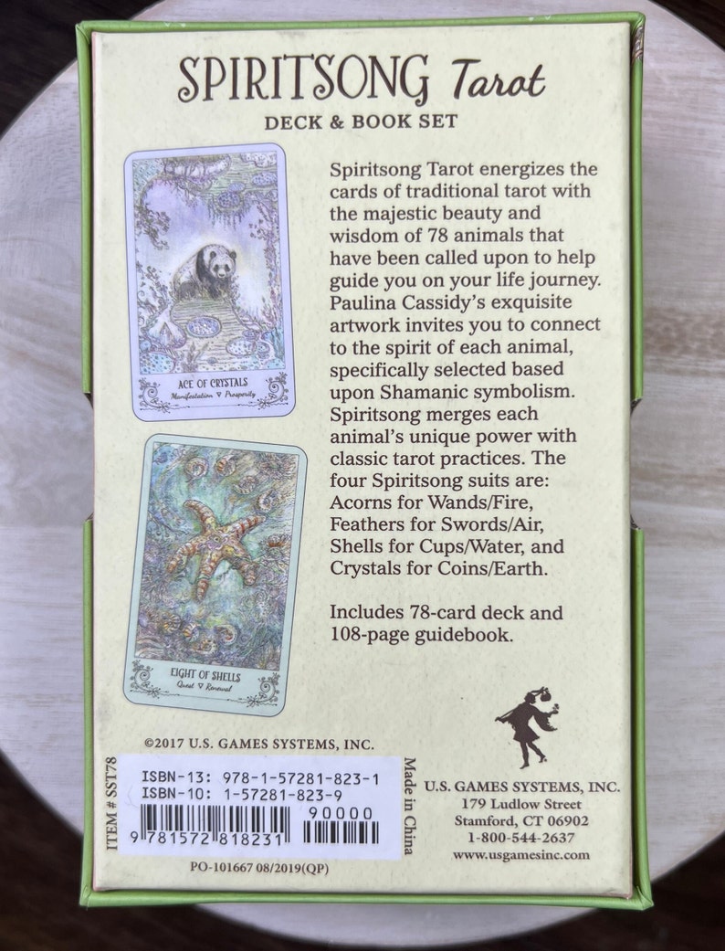 Spiritsong Tarot Deck - Etsy