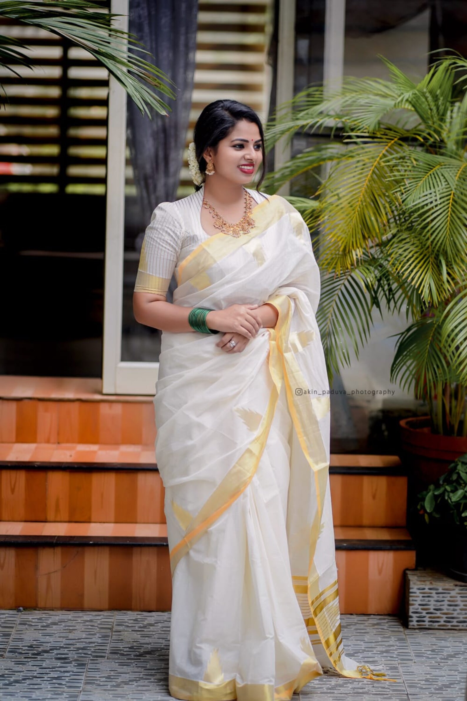 Ammu Temple Saree - Etsy