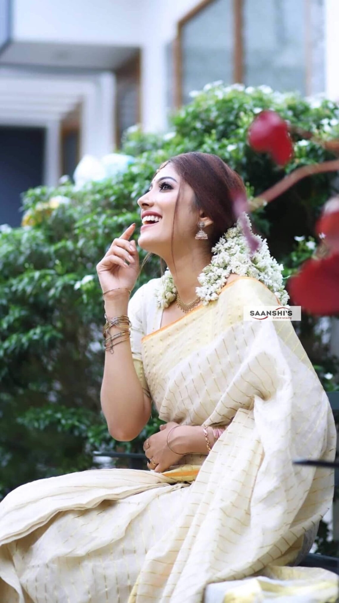 Pure Handloom Tissue Jari Line Kasavu Kerala Saree - Etsy
