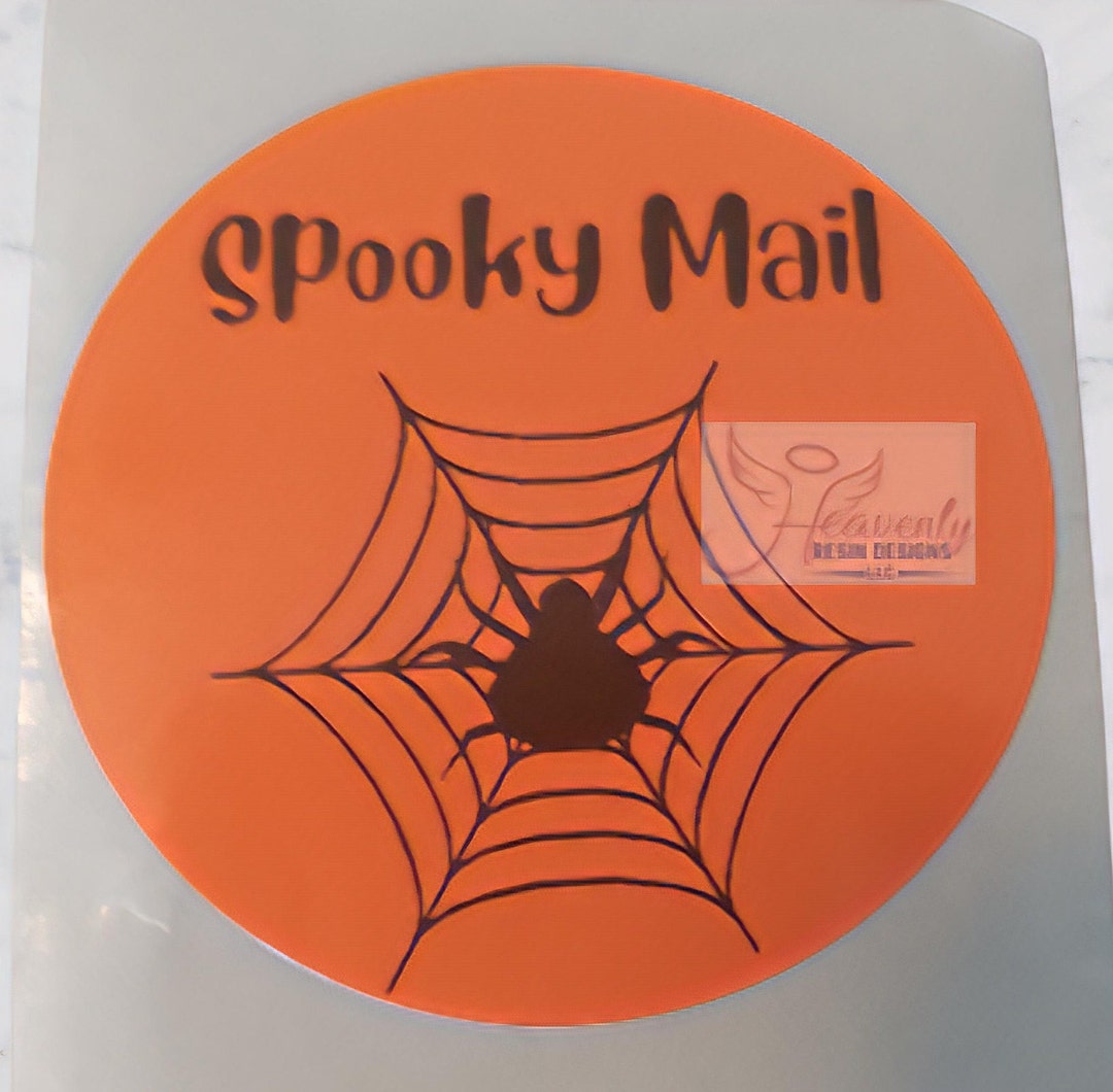 Spooky Mail 2" Round Thermal Label - Etsy