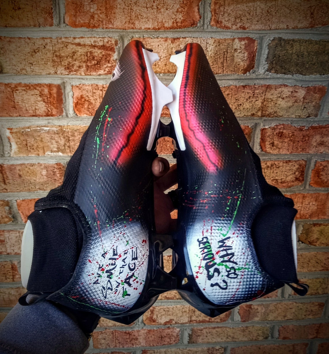 Joker Custom Cleats - Etsy