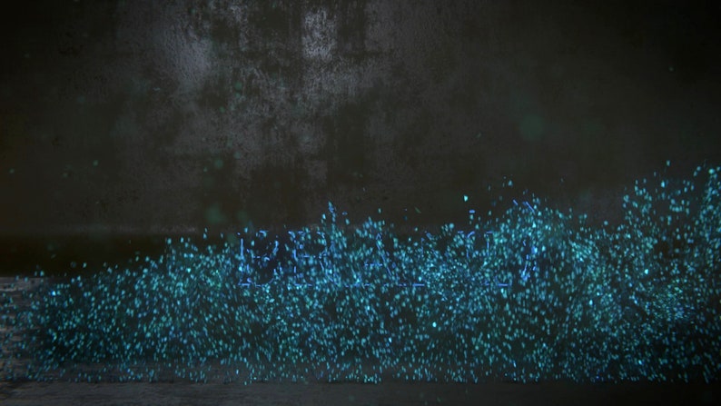 Sparkling Glitter Logo Animation With Cinematic Sound Logo Reveals From ...