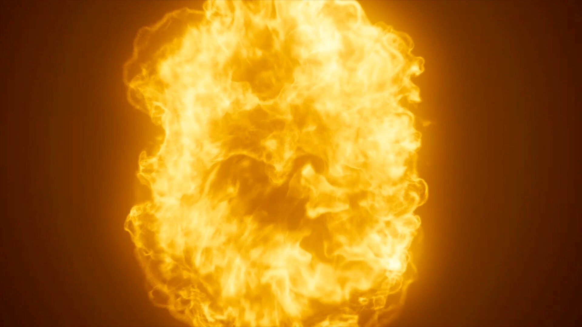 Inferno Logo Reveals in the Blazing Flames of Open Fire - for Your ...