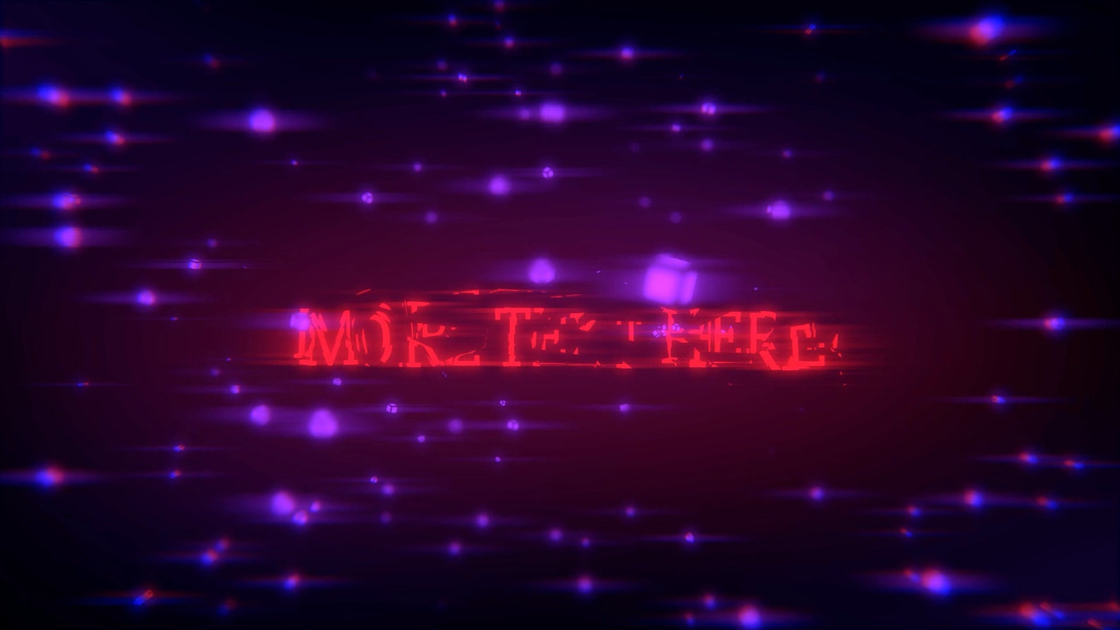 Spooky Distorted Animated Message Title With Sound Custom - Etsy