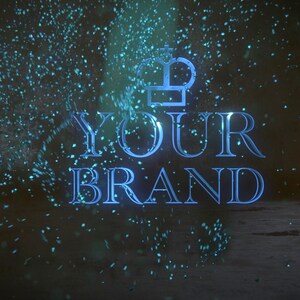 Sparkling Glitter Logo Animation With Cinematic Sound - Logo Reveals ...