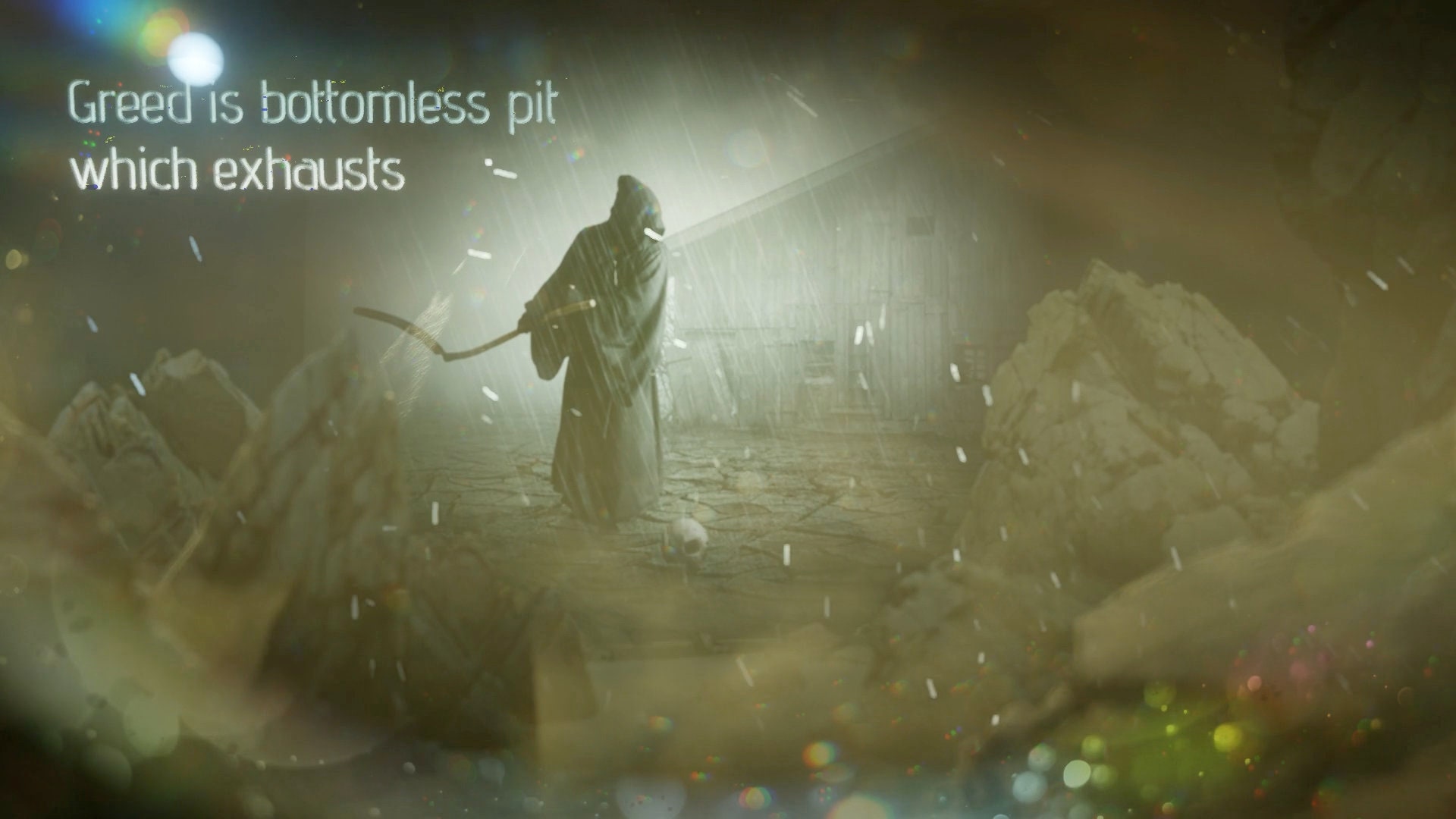 Fear Emotional Animation Scary Horror Titles 2 Customizable Text, Color ...