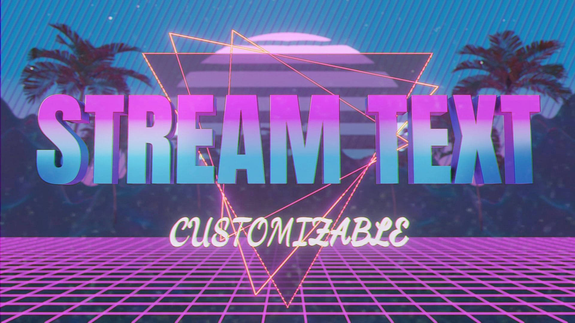 Retro VHS Customizable Intro for Twitch or Any Other Media Customize ...