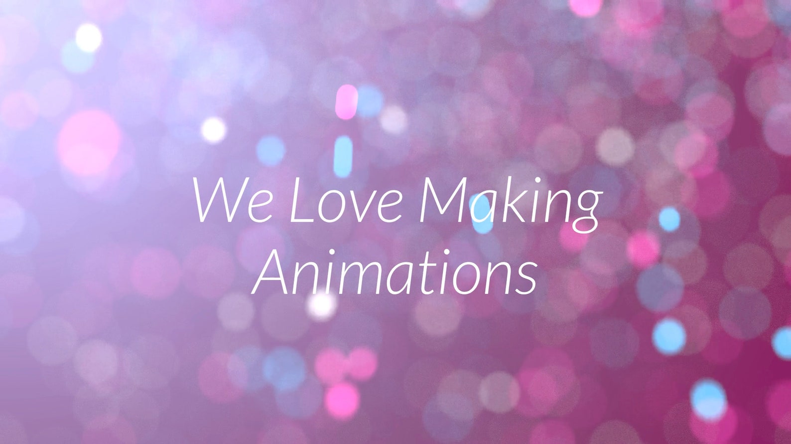 Personalized Message Animation With Sound Custom Message Appears on the ...