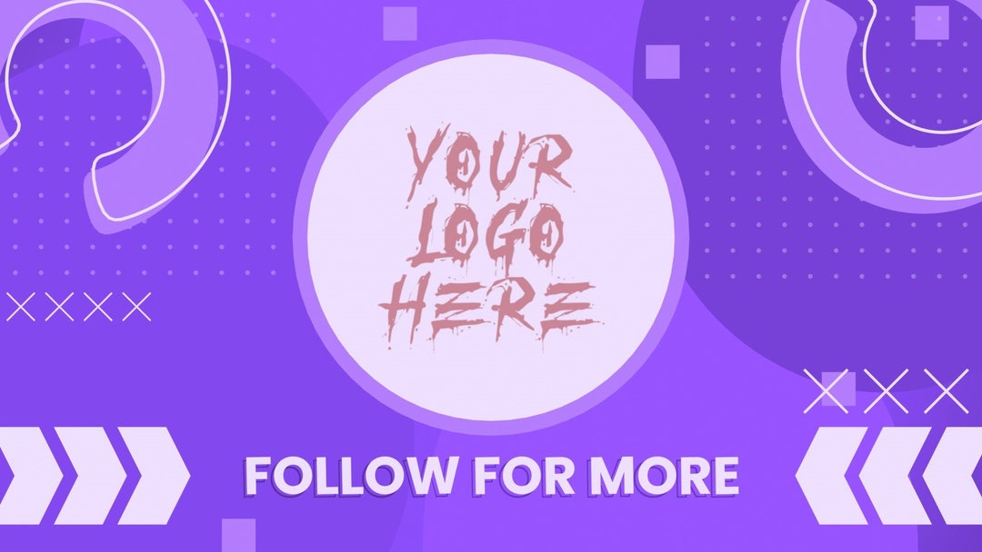 Social Media Animated Outro Custom Logo Reveal Video Enhancer & Text ...