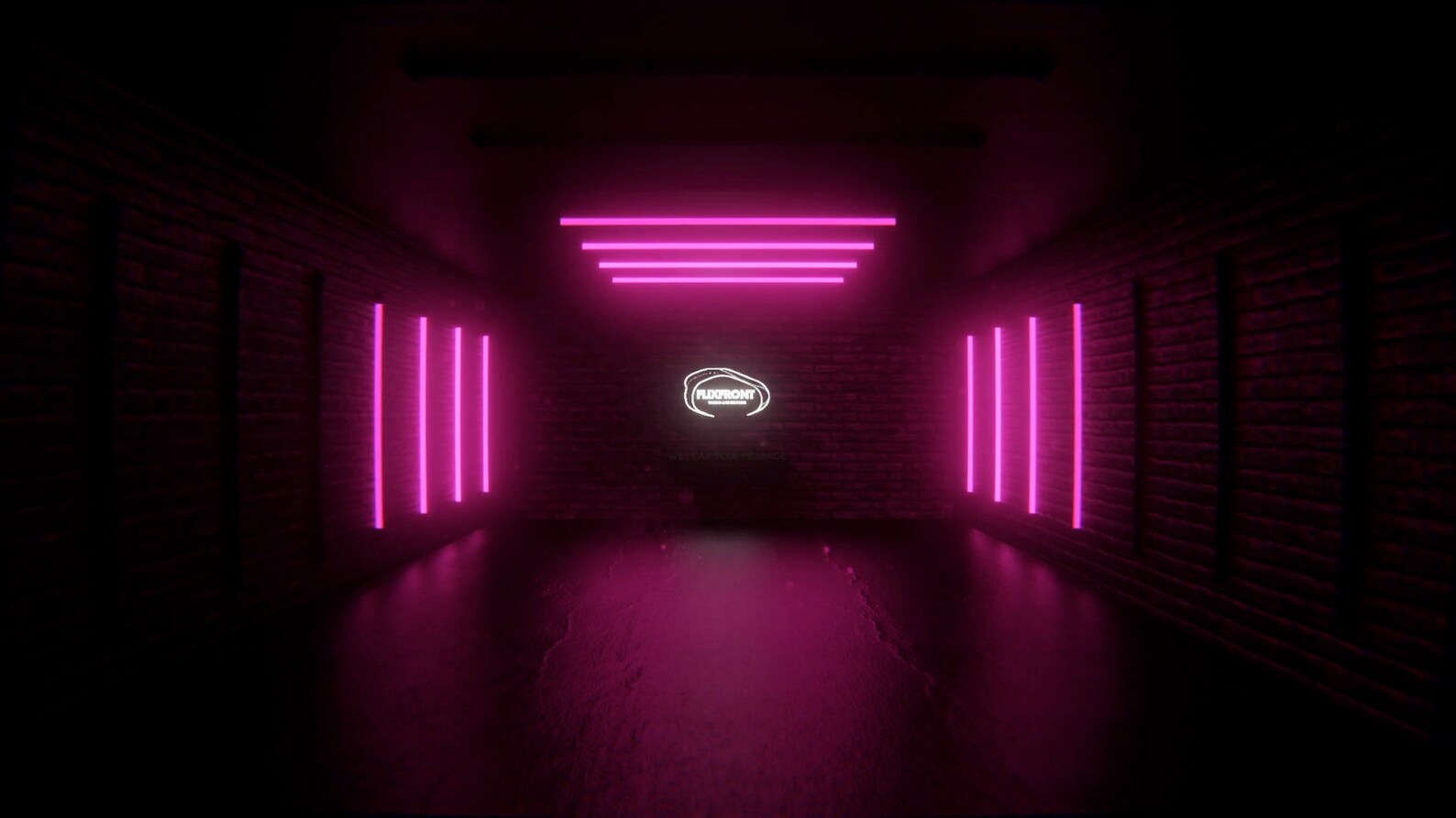 Animated Intro Overlay Your Logo With Custom Glowing Text - Etsy