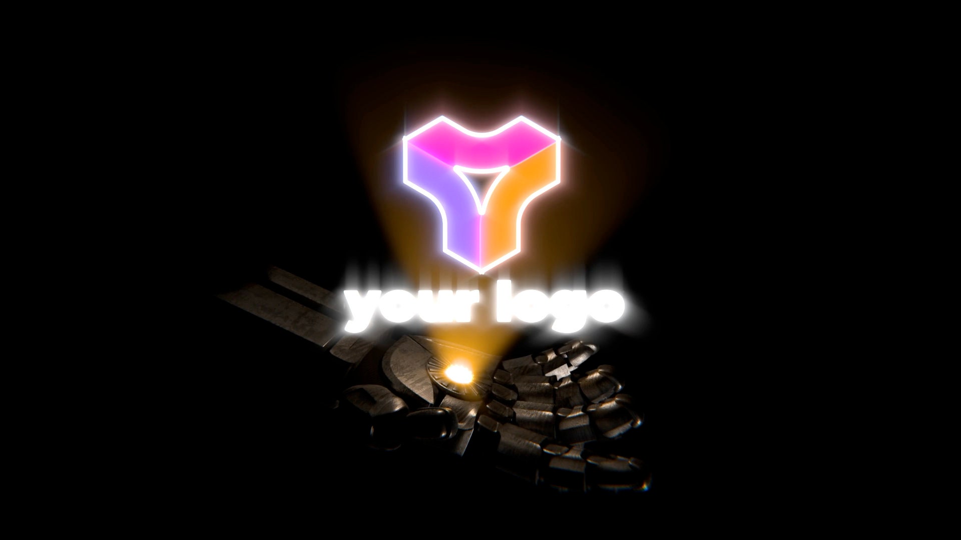 Robot Arm Hologram - Logo Animation - Impress Your Viewers With Amazing ...