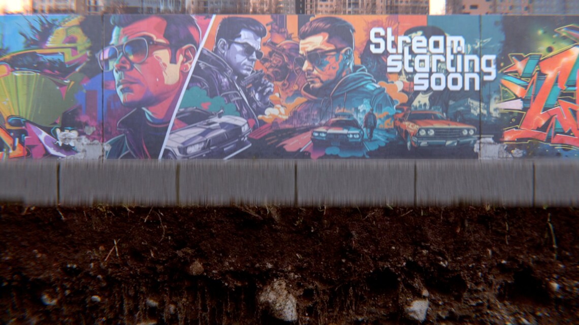 Twitch Overlay Stream Starting Soon Animation Inspired With Street ...