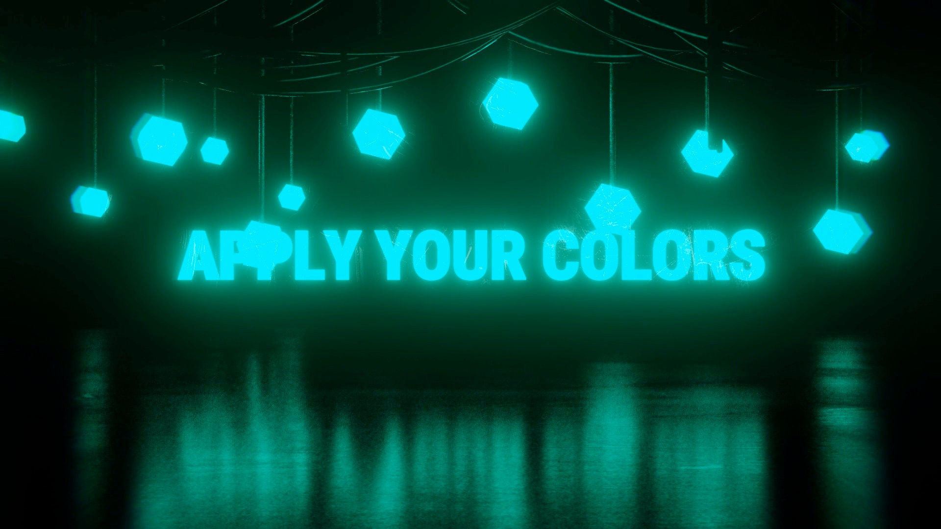 Animated Intro Overlay, Your Logo With Custom Glowing Text, Hacker Pit ...