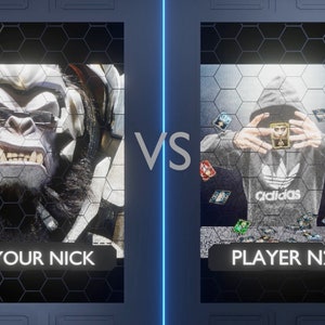 Customizable Intro for Twitch (starting Soon) Gaming Style Player 1 Vs ...