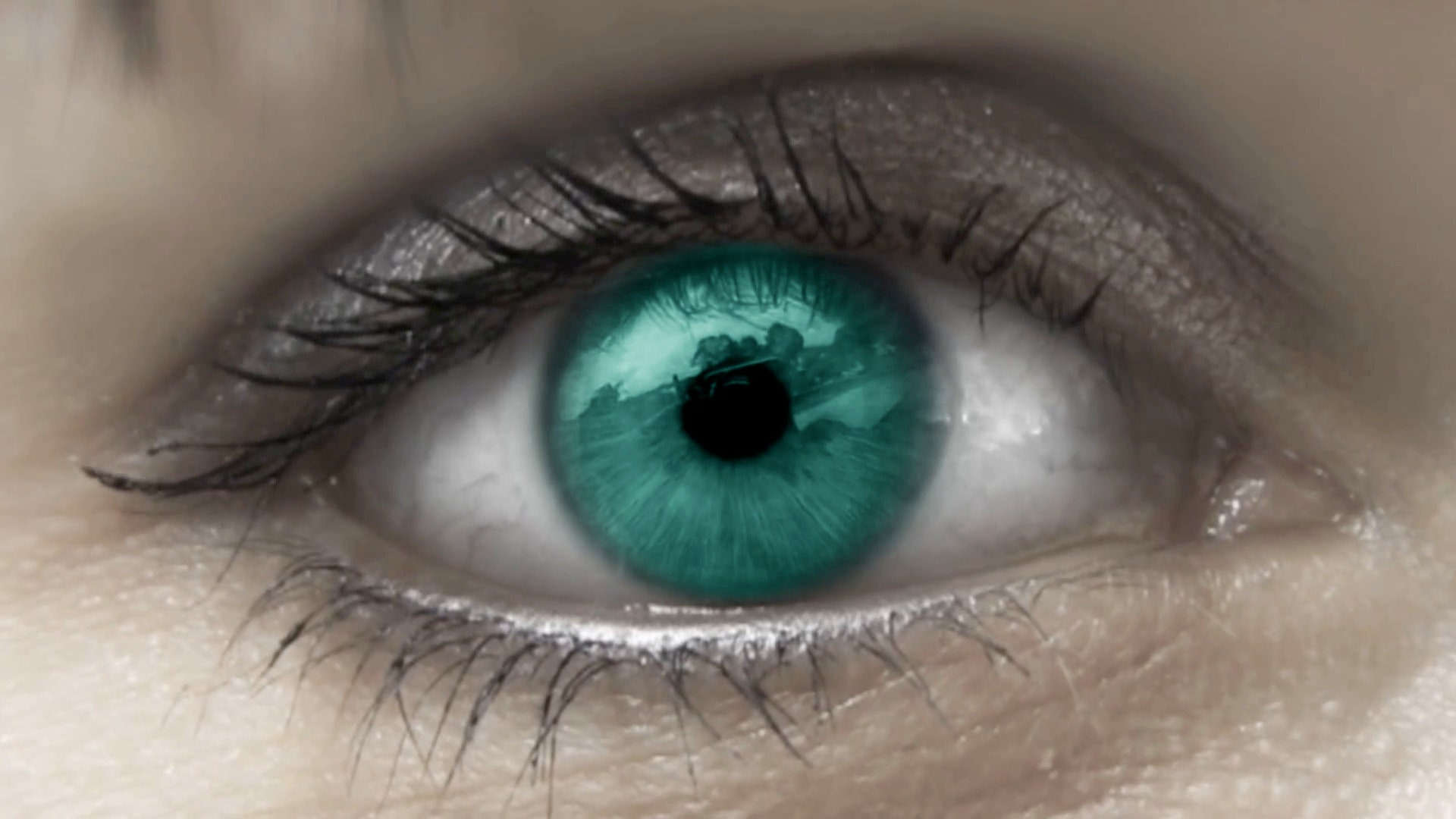 Seamless Animated Eye Zoom Transition With Alpha Channel and Sound for ...