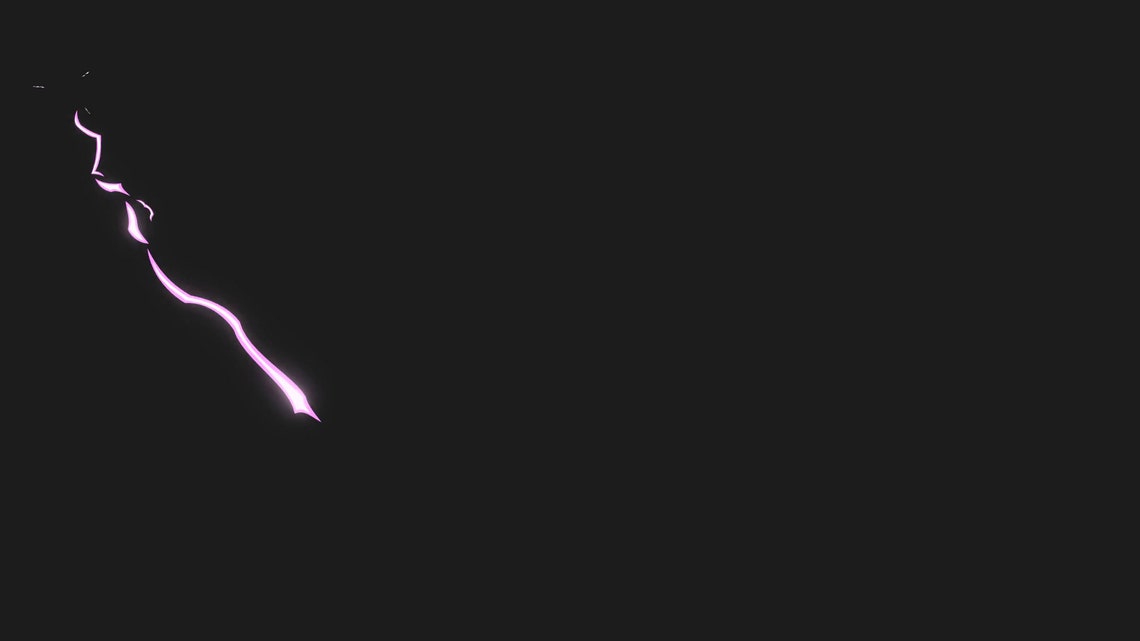 Anime Strike Burst Zap Logo Animation With Light, Glowing Blasts Use ...