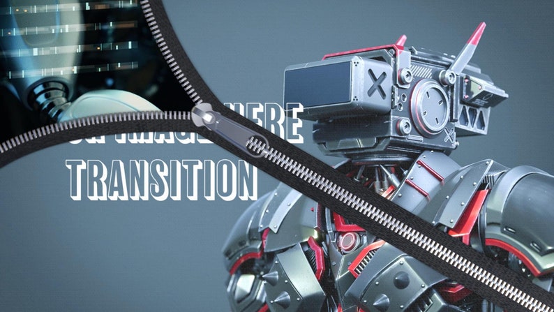 Custom Zipper Transition: Reveal Content With Animated Zip - Etsy