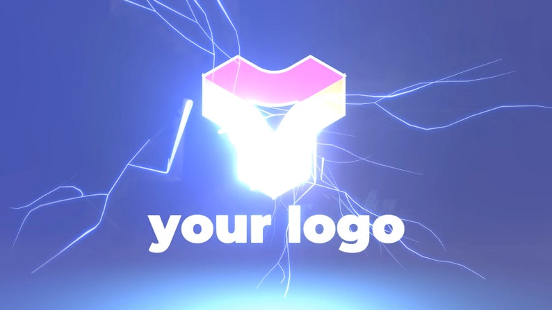 Electric Discharge Shock Customizable Logo Stinger With Epic Sound Logo ...