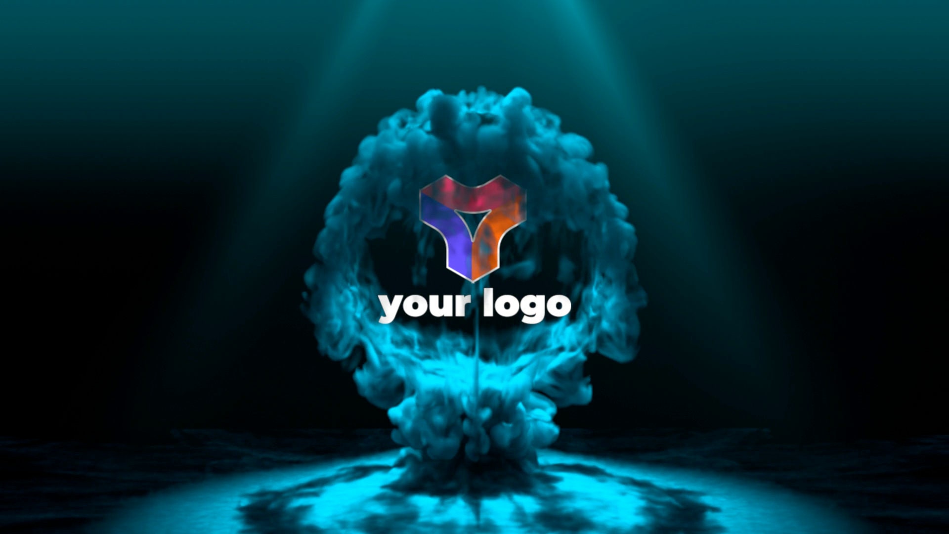 Smoke Bomb Puff Animated Logo Reveal Stinger - Logo Reveals in the ...