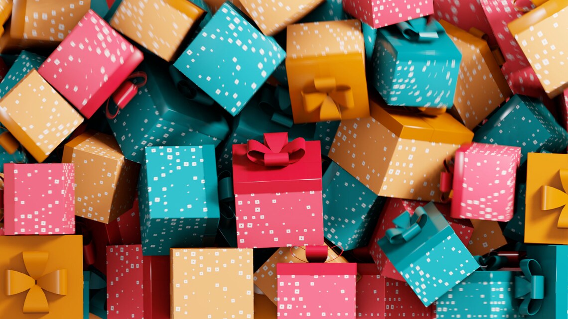 Gift Box Transition With Alpha Channel, Sound Twitch Transition ...