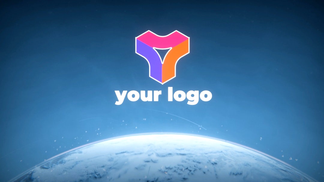 Customizable Cyber Globe Logo Animation Sequence With Music Included ...