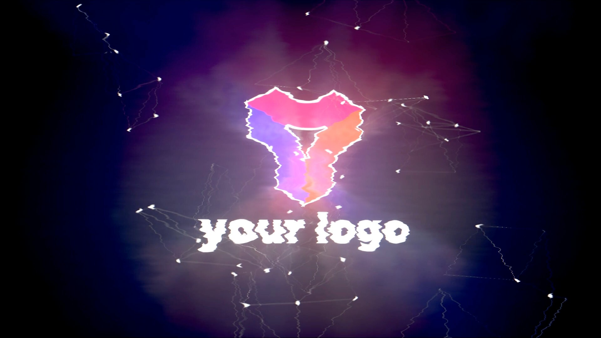Wire Frame Reveal Custom Logo Animation With Glitch Sound. Submit Your ...