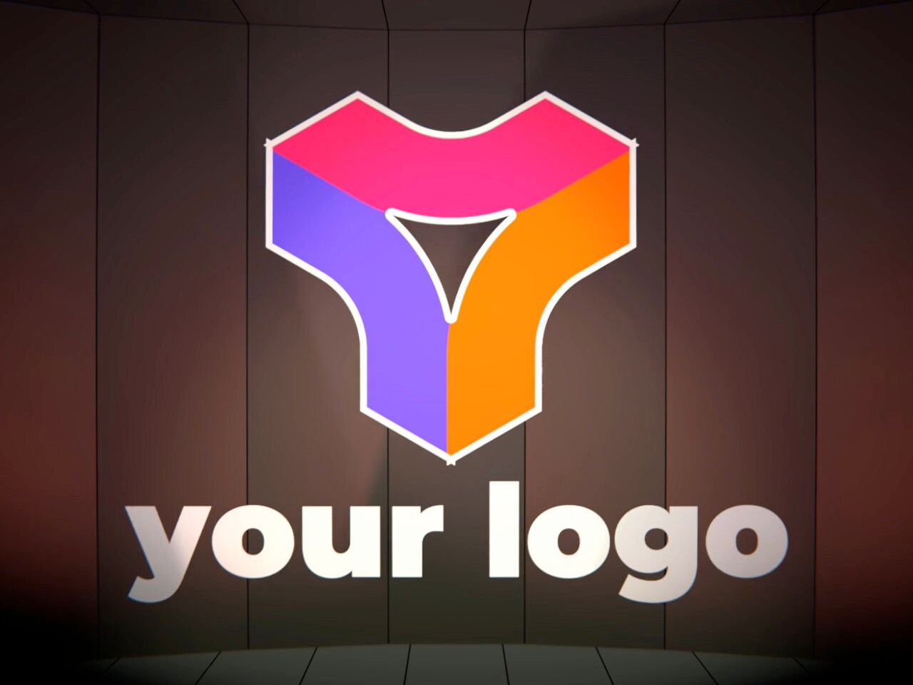 It's Show Time Let Your Logo to Shine in the Spotlit - Etsy